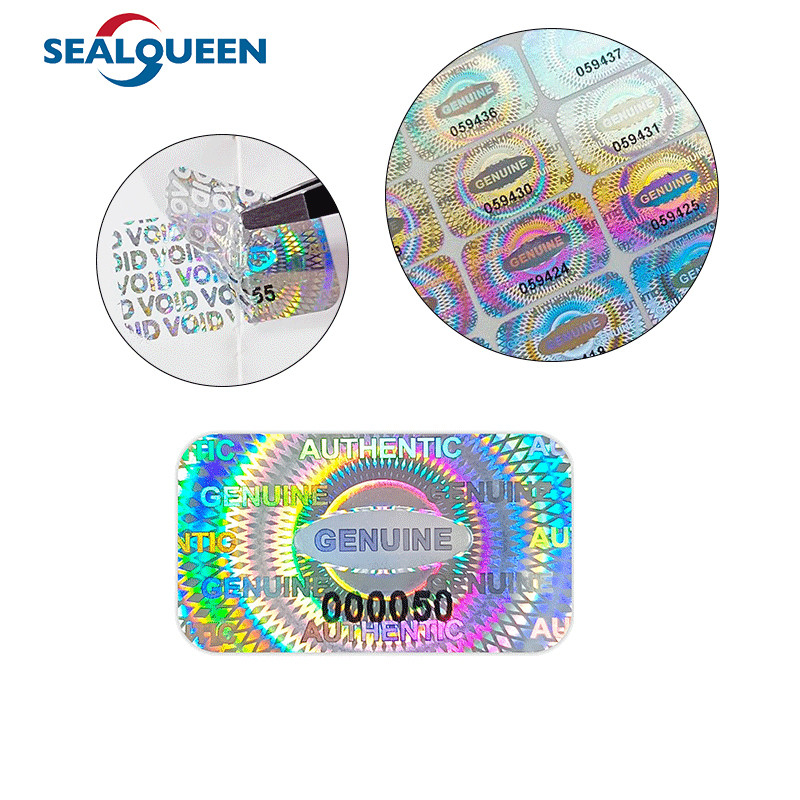 Quality Printable Security Labels & Non Residue Security Labels factory ...