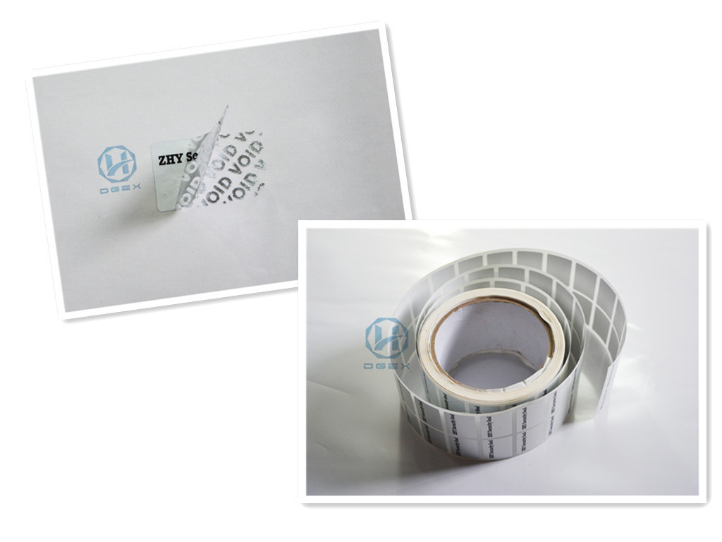 Total Transfer Tamper Proof Security Labels For Effective Box Corner ...
