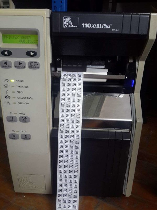 Eco Friendly Tamper Seal Tape Digital Serial Numbering 150mm Perforation