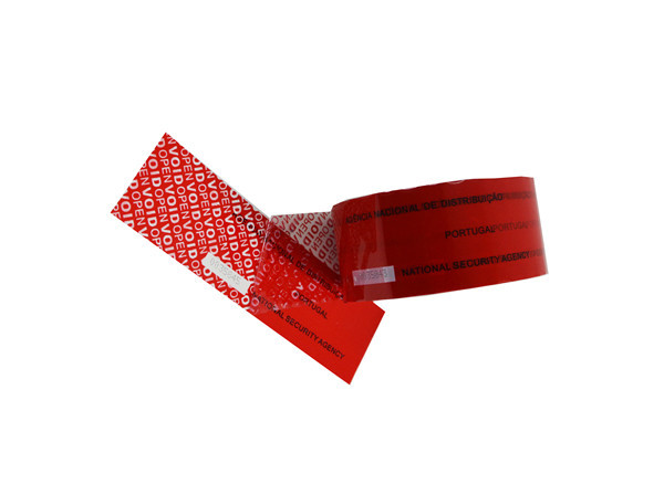Carton Packing Security Seal Tape Prevent Stealing And Exchange Goods